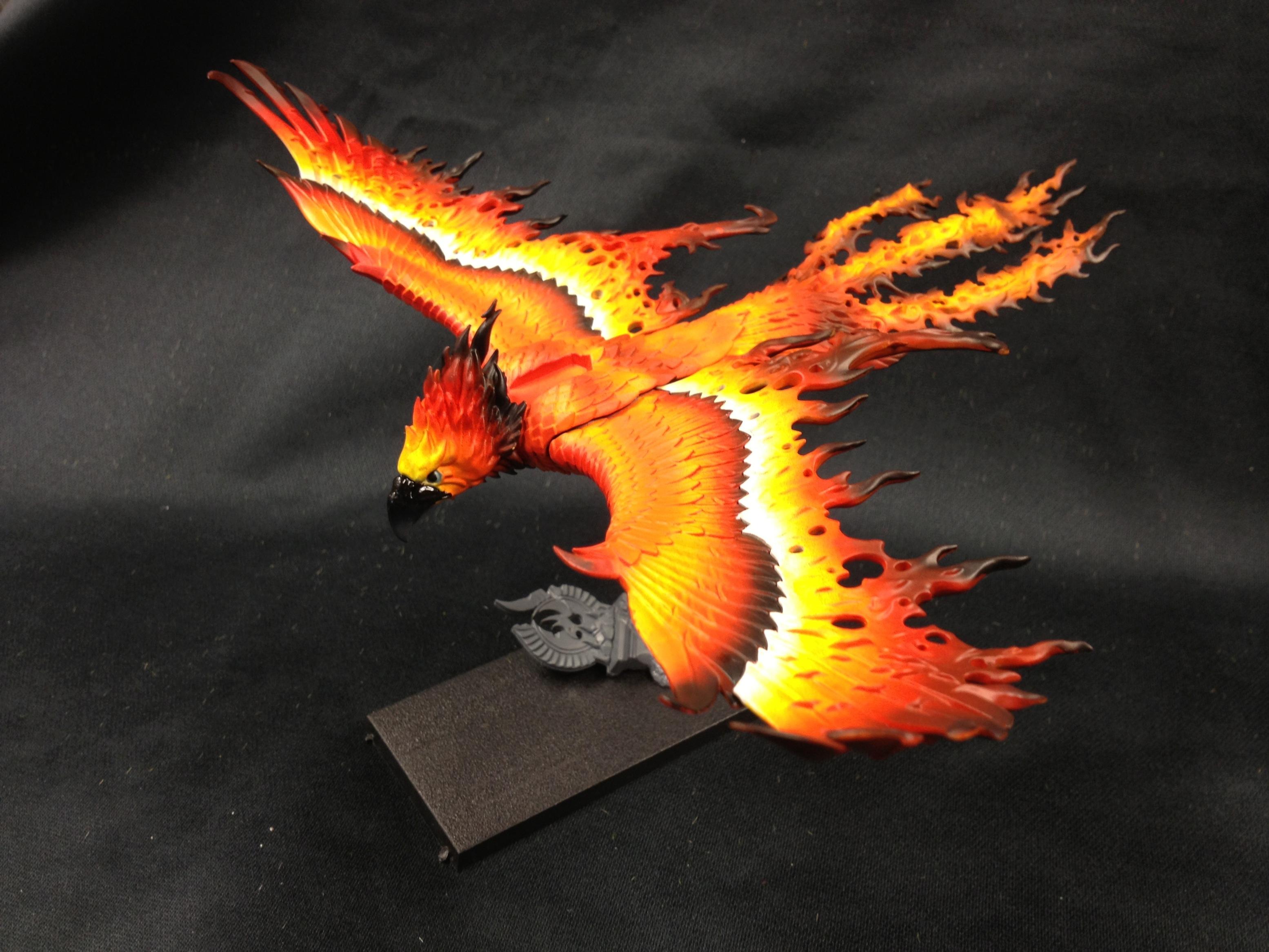 Flamespyre Phoenix, Frostfire Phoenix, High Elves, Warhammer Fantasy - Flamespyre Phoenix ...